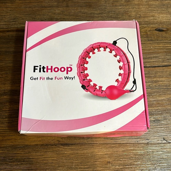 Other | Fit Hoop Waist Training Exercise Weighted Hula Hoop | Poshmark